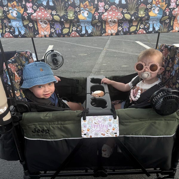 Made to Order- Horror Friends Halloween Wagon Canopy, Seat Covers for ...