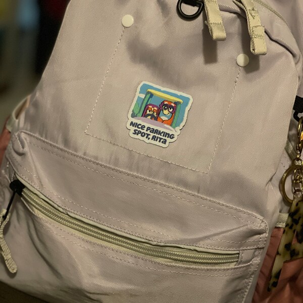 Bluey and Bingo Car Sticker, Kids on Board, Reflective Decal for Car ...