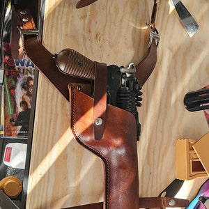 Knights of the Old Republic Mandalorian Blaster Holster Gun Slinger - Etsy