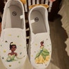 Princess Tiana Bling Slip on Shoes, Princess and the Frog - Etsy