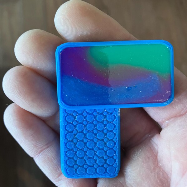 The Emerald Clicker - A 3 Click Loud Wooden Fidget Slider in Bamboo - Etsy