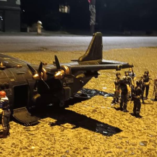 GI Joe Killer Whale 3D Printed Restoration Vertical & Horizontal Vane ...
