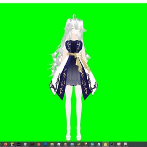 CUTE VTUBER ASSETS Blankets Dino, Dinosaur, Axolotl, Bunny 2d, 3d ...