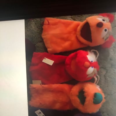 Orange Hero Hand Puppet, Muppet Style - Etsy