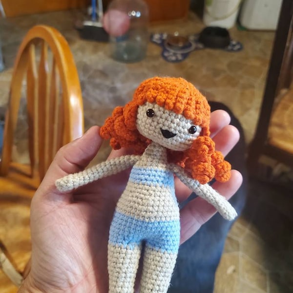 Water Sprite - Critter Stitch Crochet Pattern / Amigurumi Mermaid PDF ...