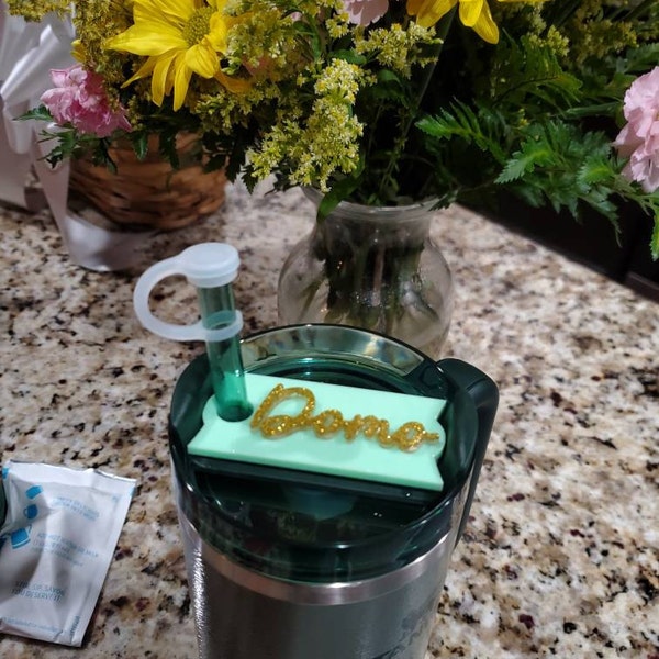 20 Oz 30 Tumbler Tag or 40 Oz Fits H2.O Quencher for Nectarine Stanley ...