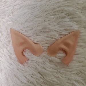 Any Skintone, Sprite Elf Ears: Handmade, Latex Ear Tips. Great for ...