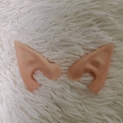 Any Skintone, Sprite Elf Ears: Handmade, Latex Ear Tips. Great for ...