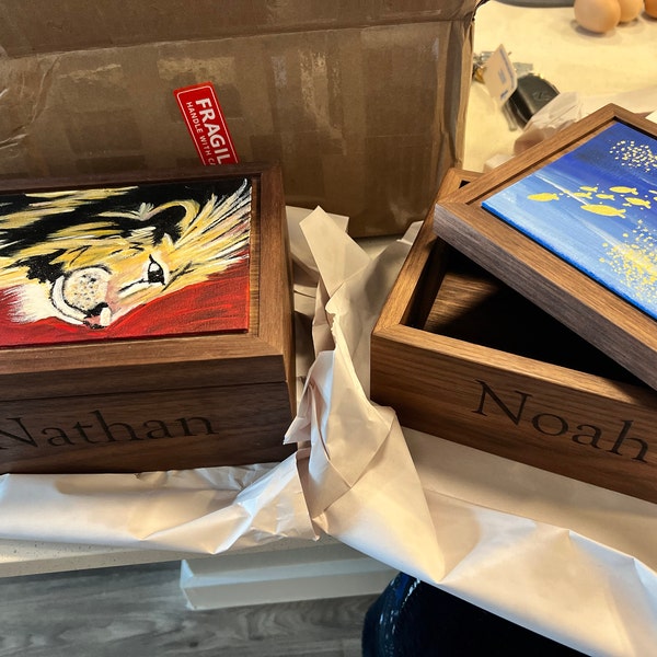 Personalized Urns for Adults, Wood Urn for Human Ashes, Urns for Human ...