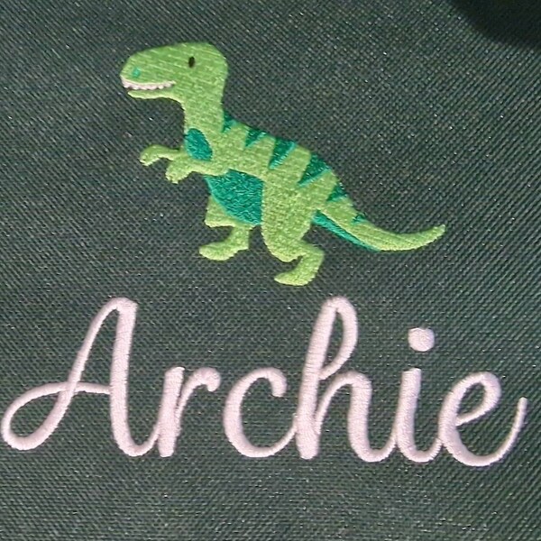 Personalised Kids Book Bag, Purple Rainbow Reading Book Bag ...