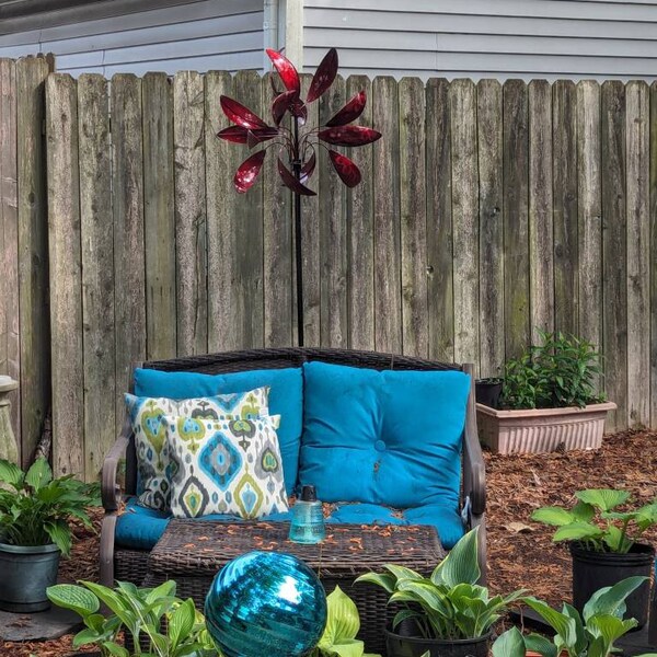 Luminous Red Windemere - Kinetic Art Spinner - Etsy