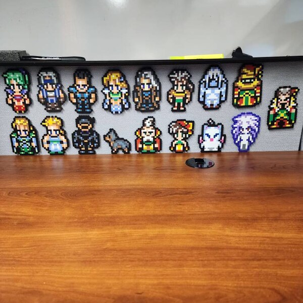Final Fantasy 6 Perler Bead Sprite: Moogle, Terra, RPG Art - Etsy