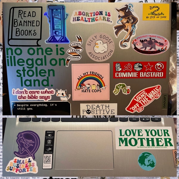 Love Your Mother - Small Environmental Bumper Sticker / Laptop Decal or ...