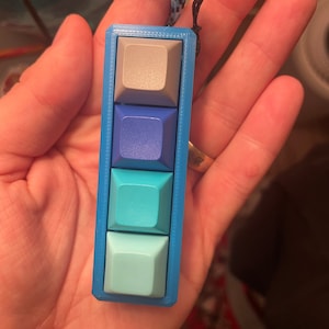 Mechanical Switch Clicky Fidget 105 Colors, TH 1 Key Keychain, Keyboard ...