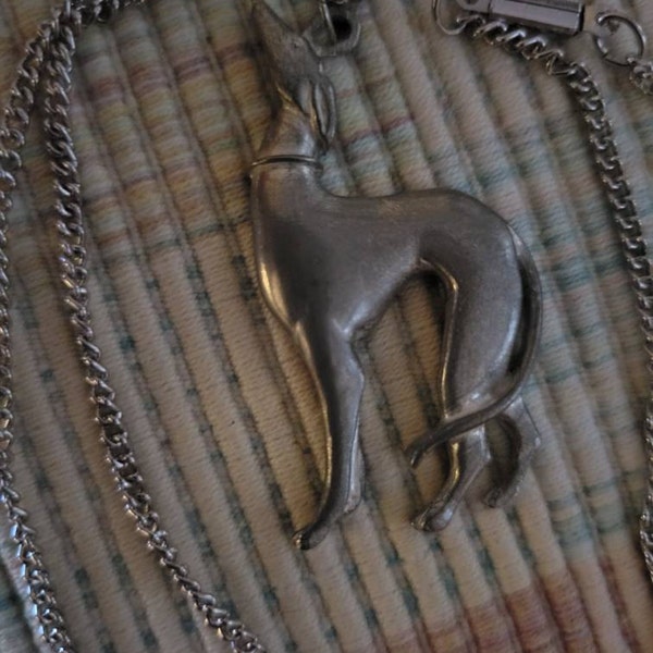 Greyhound Necklace Whippet Galgo Dog Jewelry - Etsy UK