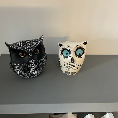 Handmade Ceramic Owl Money Box - Etsy