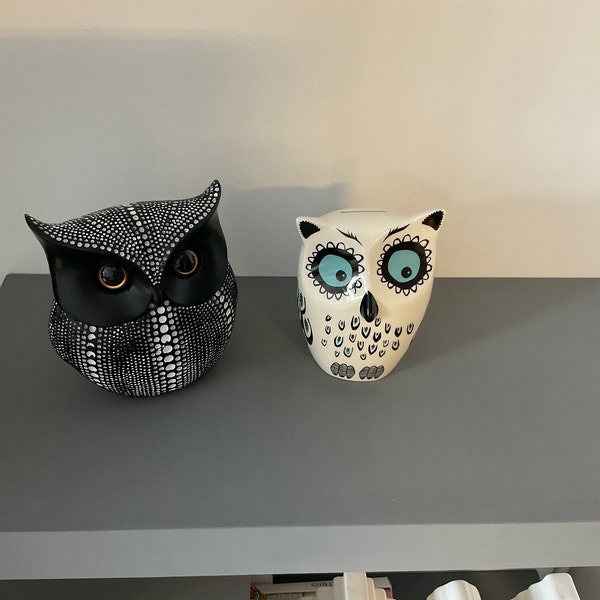 Handmade Ceramic Owl Money Box - Etsy
