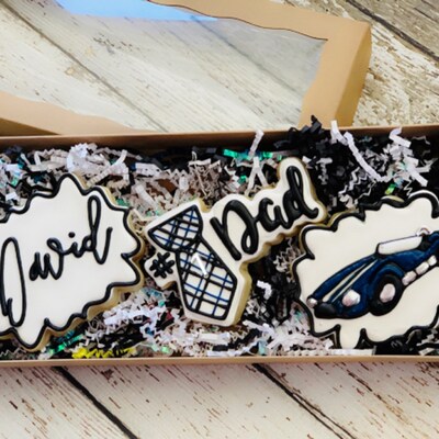 Number 1 Dad Tie Cookie Cutter - Etsy