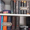 Fantasy Bookshelf Sign, Bookshelf Genre Hangers, Bookshelf Fantasy Sign ...
