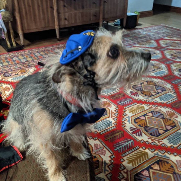 Dog Kippah & Bow Tie Set - Handmade Hanukkah Pet Costume - Etsy