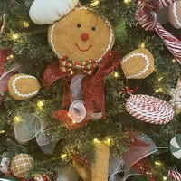Faux Fur Tree, Mini Christmas Tree, Yarn Wrapped Tree, Farmhouse ...