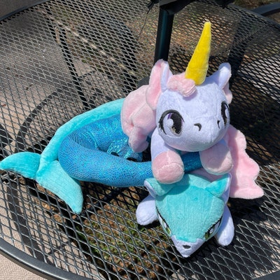 Reversible Unicorn Plush Sewing Pattern .pdf Tutorial Chibi Pegasus ...