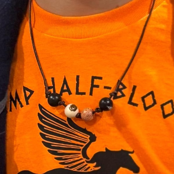 Percy Jackson Camp Half Blood Necklace Inspired Earrings - Etsy