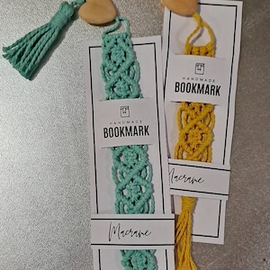 PRINTABLE Bookmark Packaging Downloadable PDF DIY Backing Card and Wrap ...