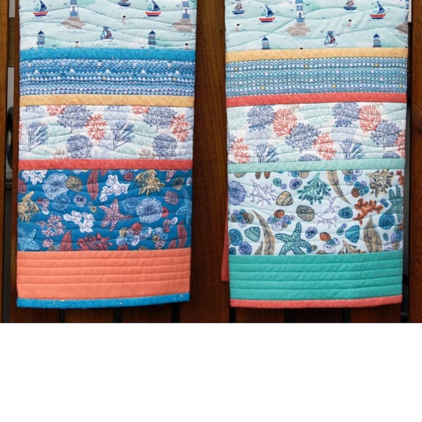 Kaffe Fassett Lap Quilt or Wall Quilt, Over and Down Under Pattern ...