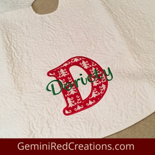 Logan Applique Monogram Set - 5" 6" 7" - Uppercase Only 11 Formats BX ...