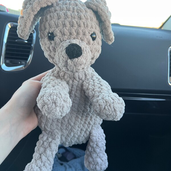 Reggie Pup Snuggler *ENGLISH* PDF Crochet Pattern Amigurumi Handmade ...