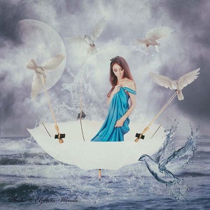 Flying Books Overlay Photoshop Overlays for Photoshop. Digital | Etsy