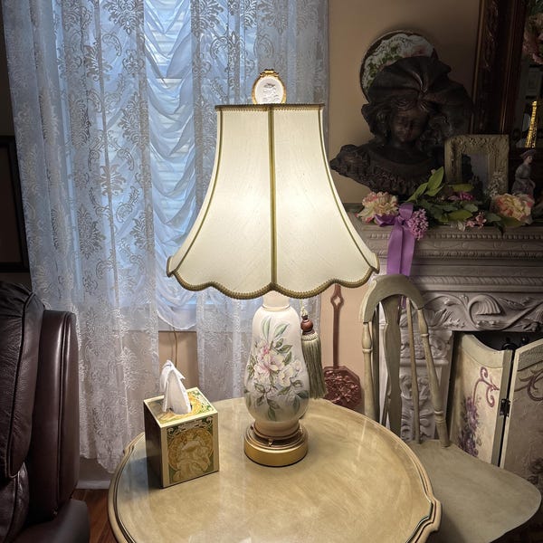 Pink Foo Dog Chinoiserie Lamp Finials Asian Decorative Lighting ...