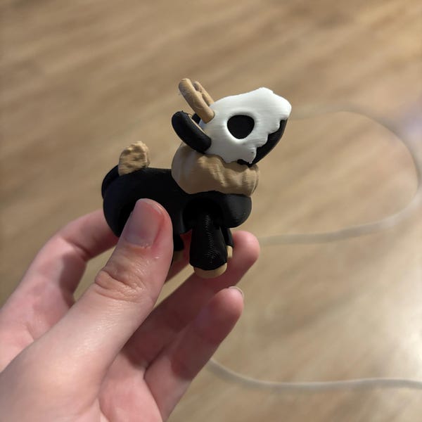 Spooky Wendigo Flexi Mini | Keychain | Fidget | 3D Printed - Etsy