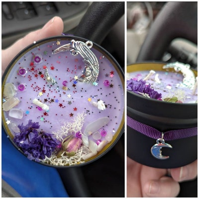 Moon Magic/moon Candle/intention Candle/witchy Candle/ritual Candle ...