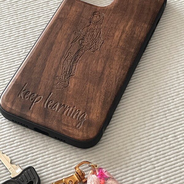 Custom Line Drawing Portrait Sketch Phone Case Single Line Art Phone ...