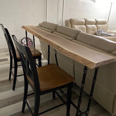 Industrial Black Urban Bar Table Legs for Pub Table , Pipe Table Base ...