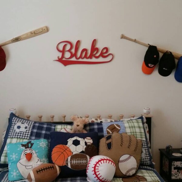 Baseball Bat Peg Hat Racks - Louisville Slugger With "the Pine Tar Look ...