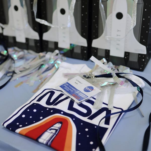 NASA Astronaut ID Badge Template , Name Badge, Space Astronaut Prop for ...