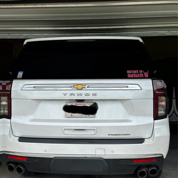 Car Decal Mother of Mayhem, Alternative, Vinyl Decal, Mama, Chaos ...
