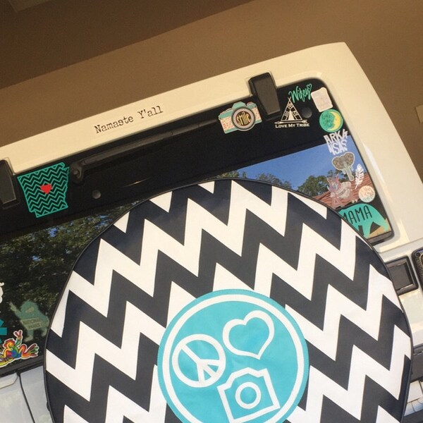 Retro Camera Decal - Colorful Vintage Retro Camera Bumper Sticker ...