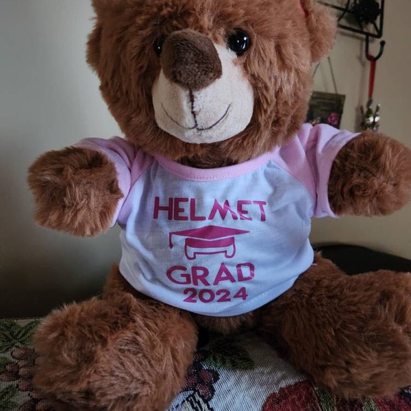 Baby Helmet Cranial Band Bear Graduation Shirt, Doc Band Graduation ...