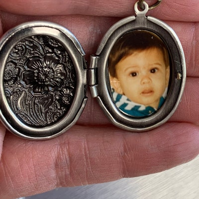 Little Bird Locket Vintage Style Botanical Locket Bird Lover Floral ...