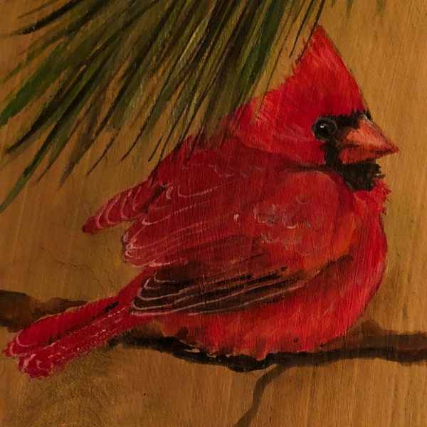 Birds, Hummingbird, Hand Painted, Cedar, Queen Anne's Lace, Lily-of The ...