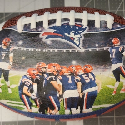 TEMPLATE Customizable Football Panel Template - Etsy