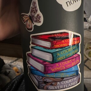 Heart Library Sticker Book Vinyl Sticker - Etsy