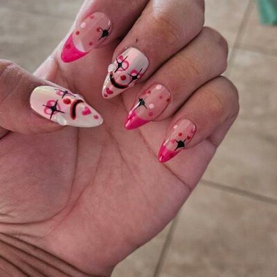Freestyle 3D Gel Nails: Trendy Press on Nails With Unique Designs Gel X ...