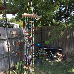 Hand Beaded Wind Chimes/suncatcher - Etsy