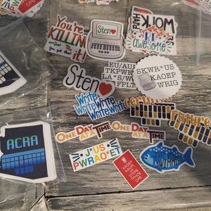 Stenography Student Progress Stickers court - Etsy