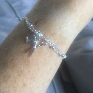 Sterling Silver Infinity Cross Bracelet Adjustable Bracelet | Etsy